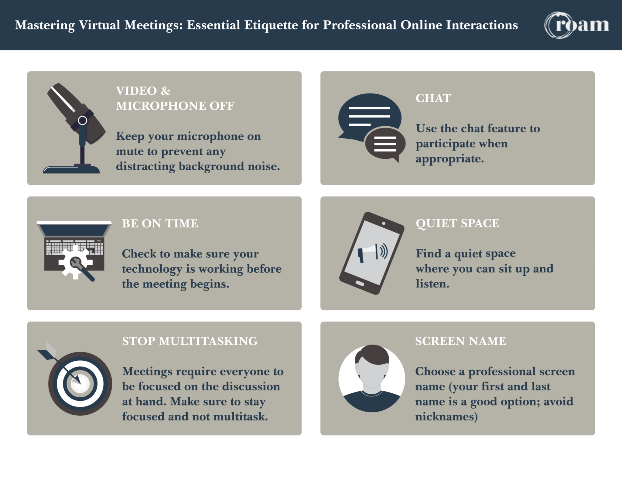 Mastering Virtual Meeting Etiquette in the Remote Work Era - Roam